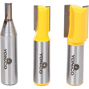 Amazon.com: Yonico 14924 Undersized Plywood Straight Dado Router Bit ...