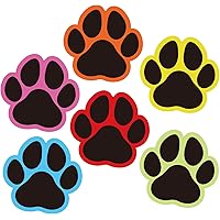 Amazon.com: Whaline 48Pcs Paw Print Cutouts Dog Paw Print Shape Cut ...