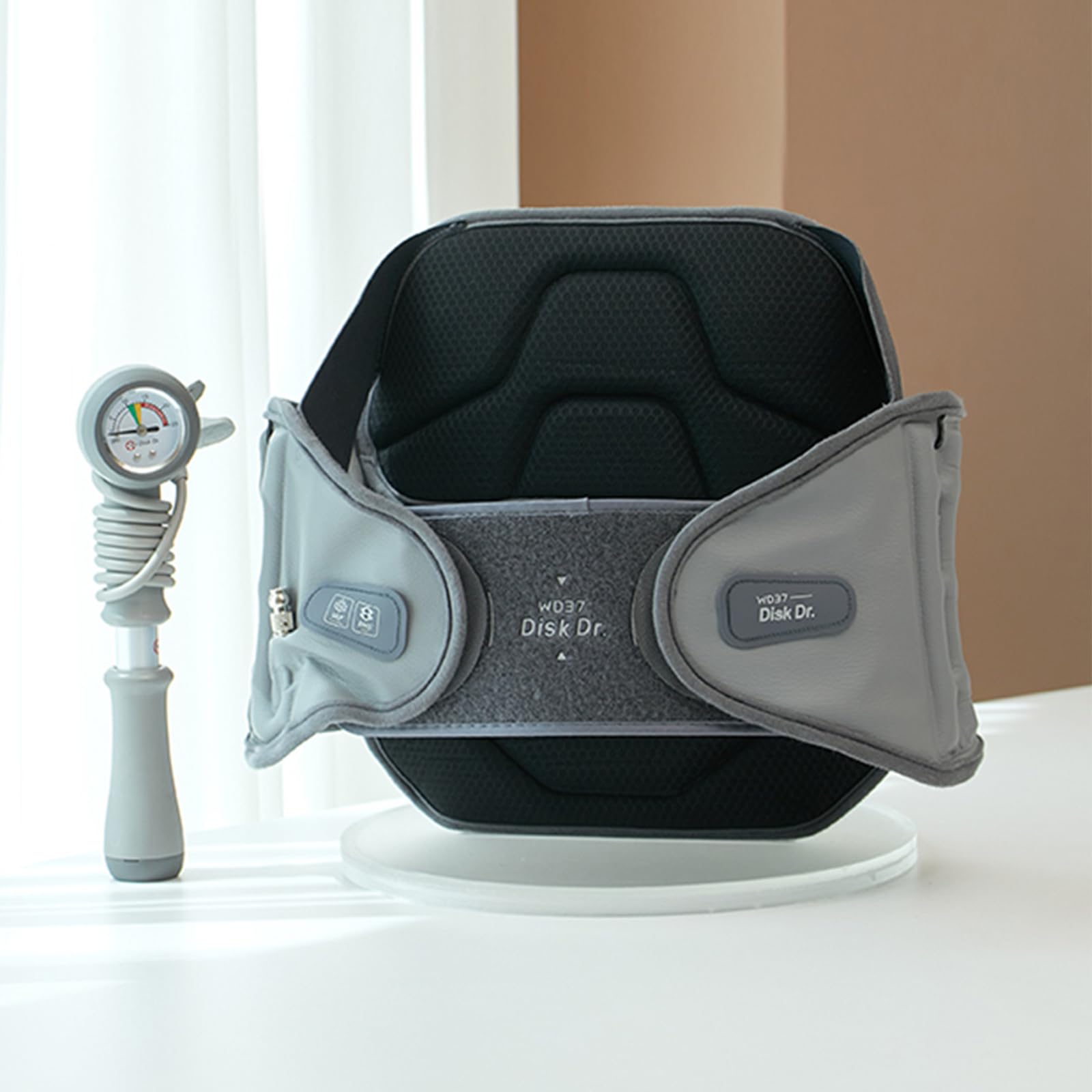 Disk Dr. Decompression Back Belt WD37P, Back Support Brace W. Air ...
