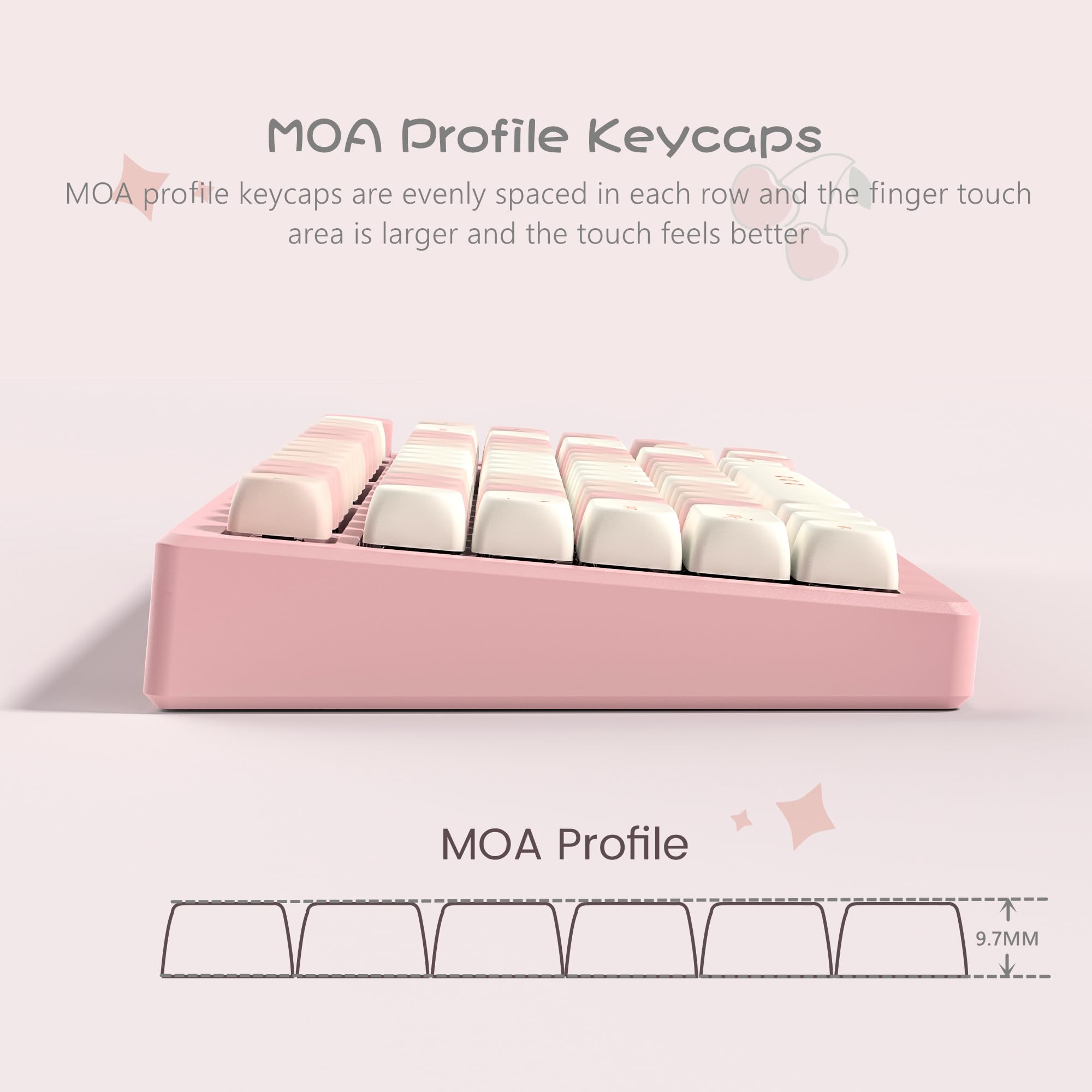 Mua PBT Keycaps - Keycaps 75 Percent, MOA Keycaps Dye-Sublimation ...