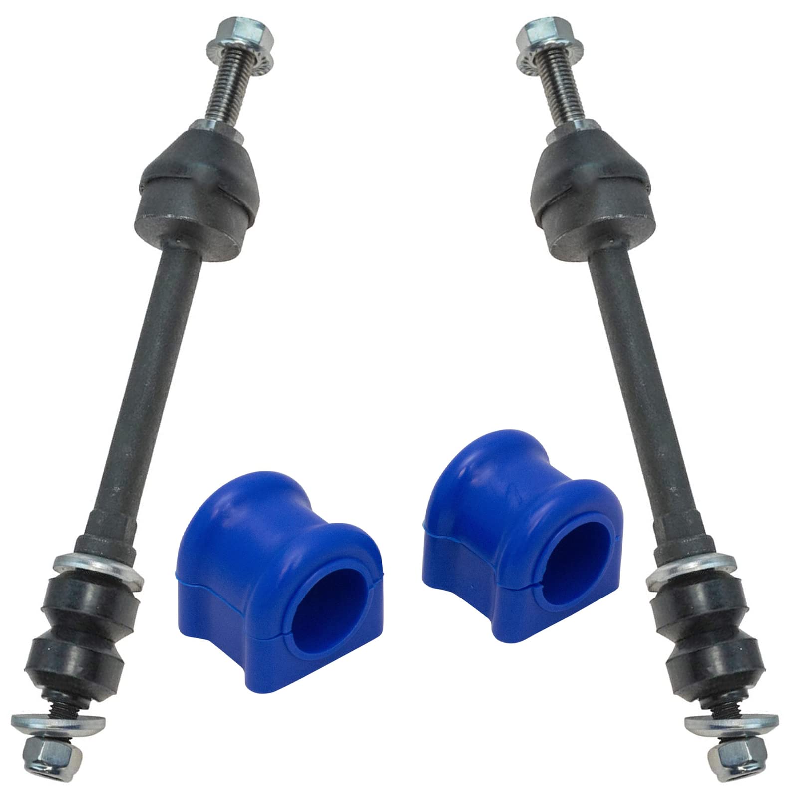 TRQ Front Suspension Kit Sway Bar Bushing Set Sway Bar Stabilizer Link ...