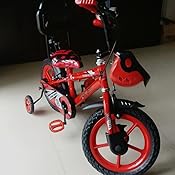Buy RISING INDIA 14 Inch Sports Kids Bicycle with Full Chain Cover and ...