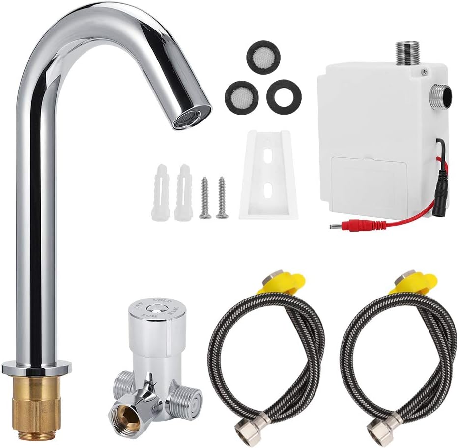 Sensor Wasserhahn, G1/2in Automatischer Infrarot-Induktionssensor ...