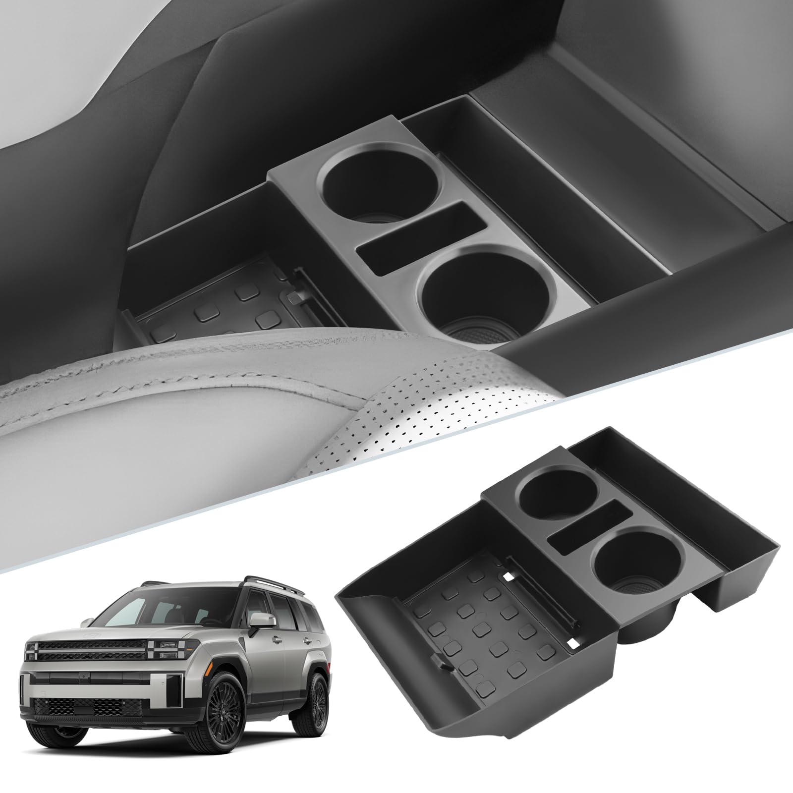 Mua for 2024 2025 Hyundai Santa Fe Center Console Organizer 2024 2025 ...