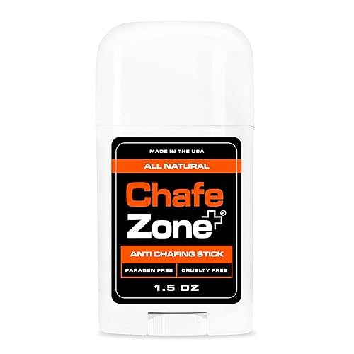 Chafe Zone Chafing Stick - 100% Natural Thigh Chafing Prevention Using ...