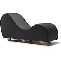 Amazon.com: Liberator Chaise Lounge Yoga Chair - Premium Faux Leather w ...