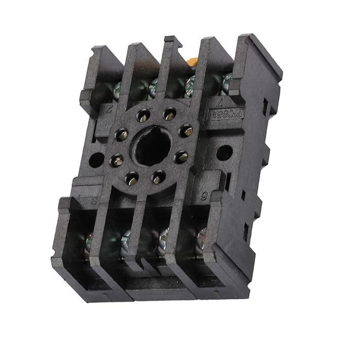 Relay Holder, Durable Relay Holder Socket, Rail Mount for Replacement ...