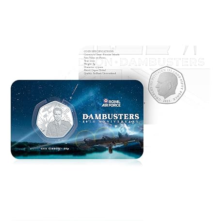Mua RAF Dambusters 80th Anniversary Royal Air Force Coin 50p BU 2023 ...