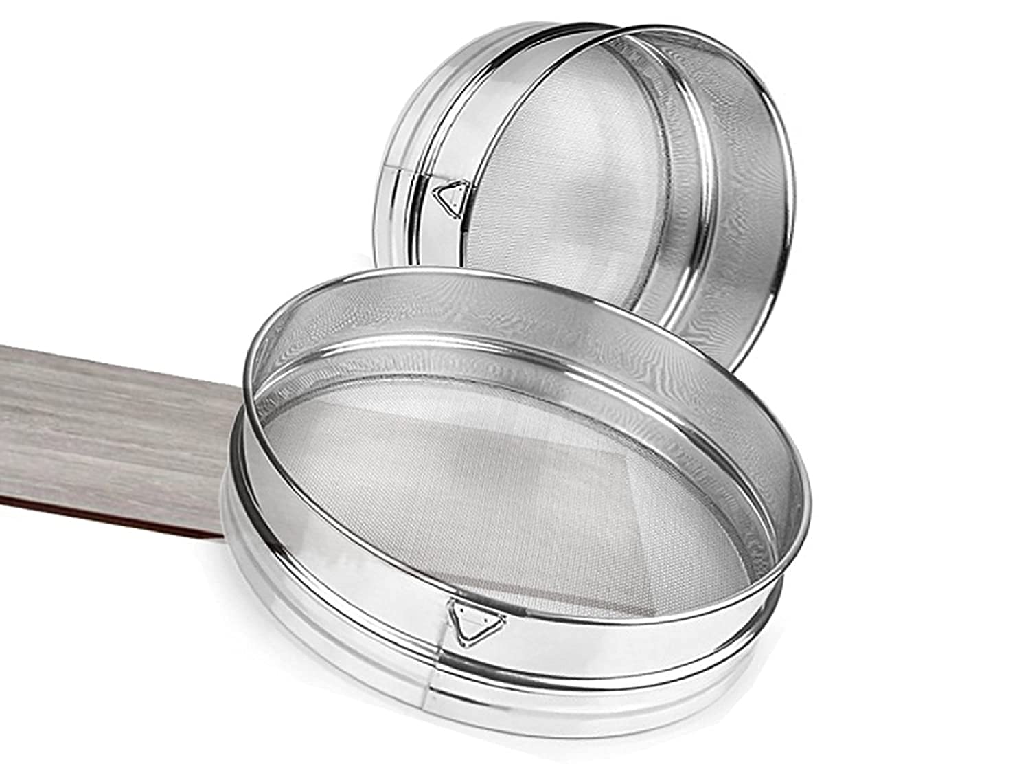 Buy Blue Earth Stainless Steel Atta Chalni/Channi/Flour Sieve (Silver ...