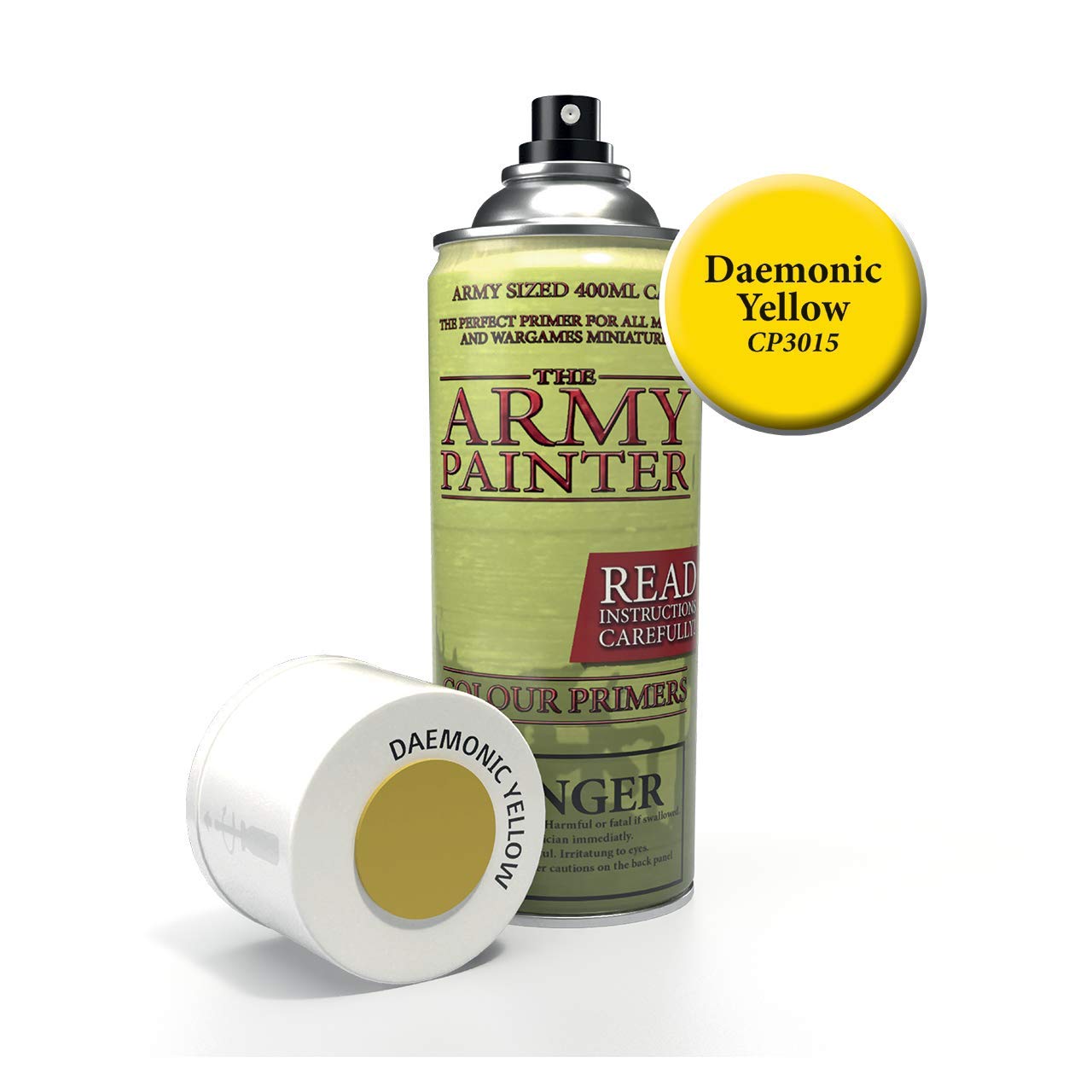 The Army Painter - Daemonic Yellow Spray Paint Primer: Amazon.co.uk ...