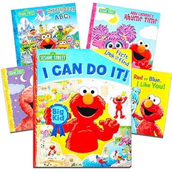 Amazon.com : Sesame Street Beginnings Board Books - Set of Four : Baby