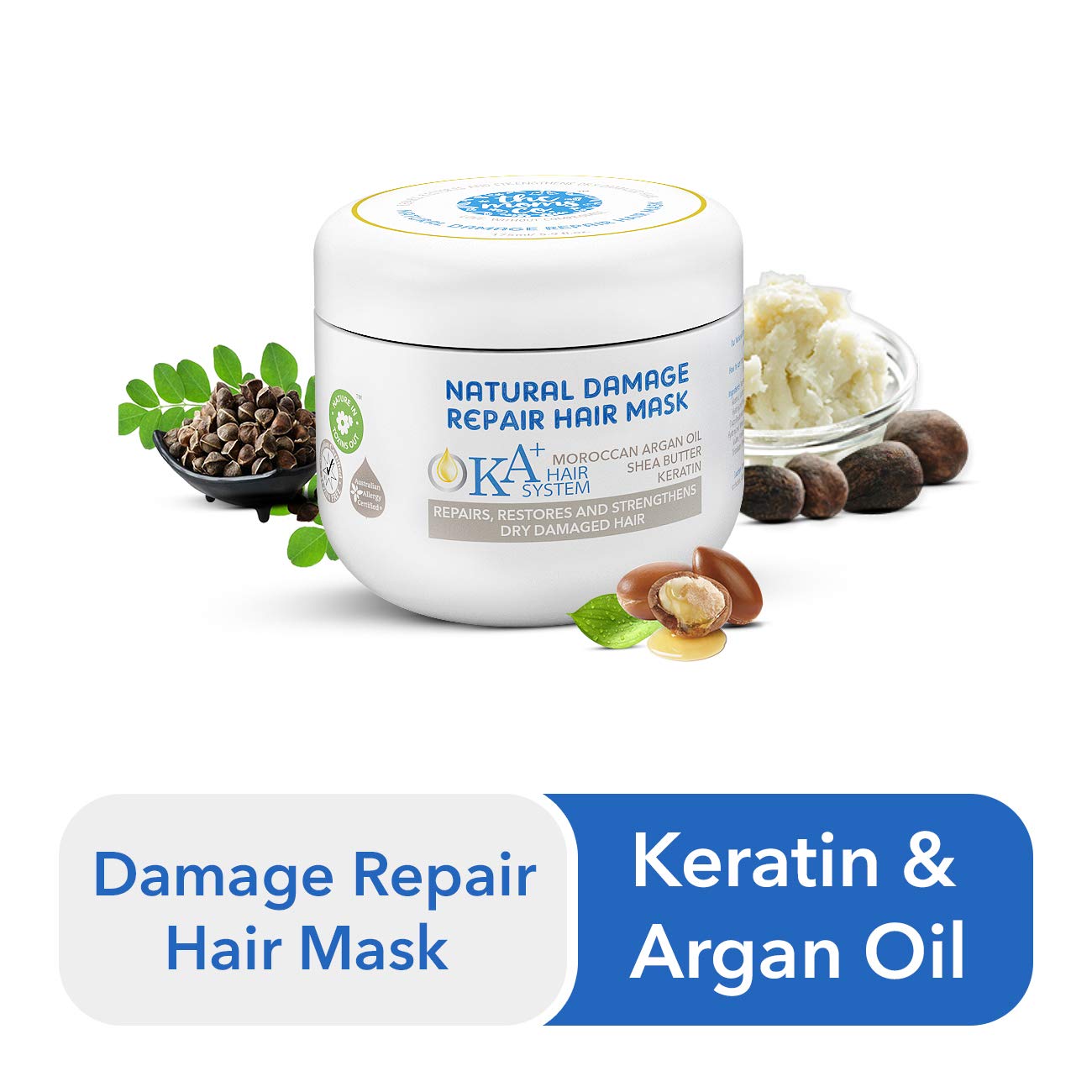 The Moms Co. Natural Damage Repair KA+ Deep Conditioning,Intense ...
