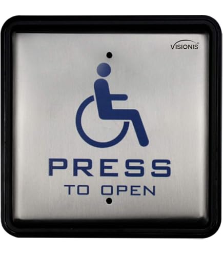 ADA Push Plate MS Sedco 59 Series 2-Gang ADA Pushplate – Stainless ...