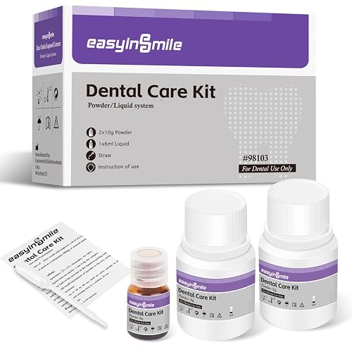 Dental Cement Temporary Tooth Repair Kit for Broken Teeth, Zinc Oxide ...