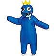 Amazon.com: Blue Inflatable Costume, Official Rainbow Friends Inflating ...