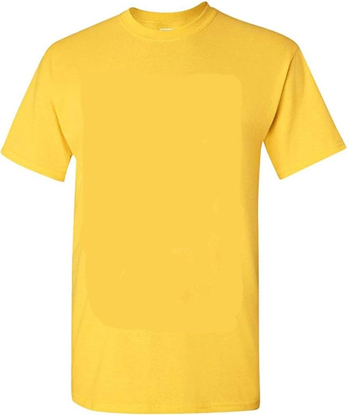 Youbixi - Playera de algodón, Color Amarillo, Amarillo, Medium: Amazon ...