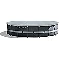 Amazon.com : INTEX Deluxe 18-Foot Round Pool Cover : Swimming Pool ...