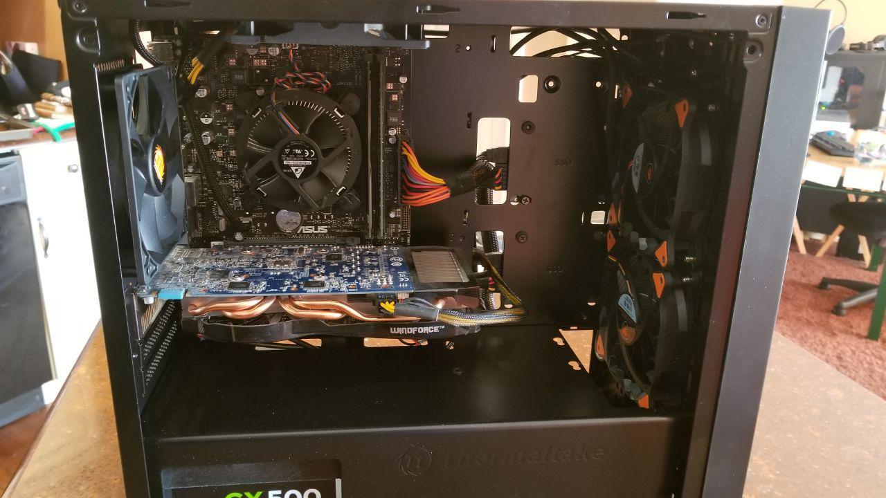 $8/mo - Finance Thermaltake Versa H17 Black SPCC Micro ATX Mini Tower ...