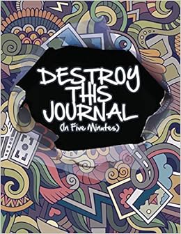 Destroy This Journal (In Five Minute): Blokehead, The: 9781508859093 ...