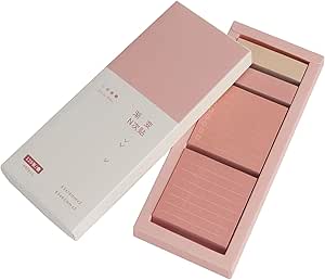 Amazon.com : Pink Sticky Notes Set, 240 Sheets Lined Pastel Sticky Note ...