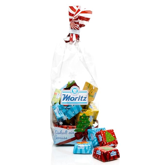Amazon.com : Moritz Holiday Milk Chocolate Ice Cube and Presents Gift ...