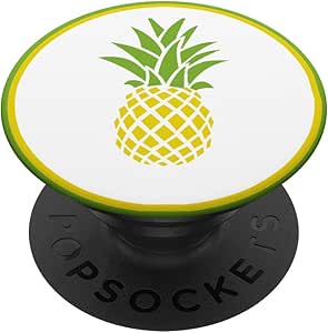 Amazon.com: Tropical Fruit Yellow Pineapple Pop Socket PopSockets ...