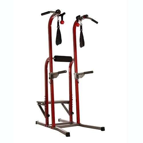 Stamina Power Tower - Dip Bar Pull Up Bar Station with Smart Workout ...