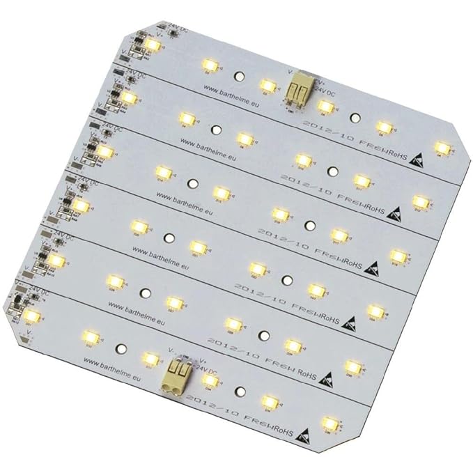 LED-PLATINE 36 LEDS 24VDC 9W 756LM 3000K: Amazon.co.uk: Grocery