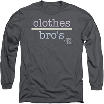 One Tree Hill Clothes Over Bros Long Sleeve T-Shirt Medium Charcoal ...