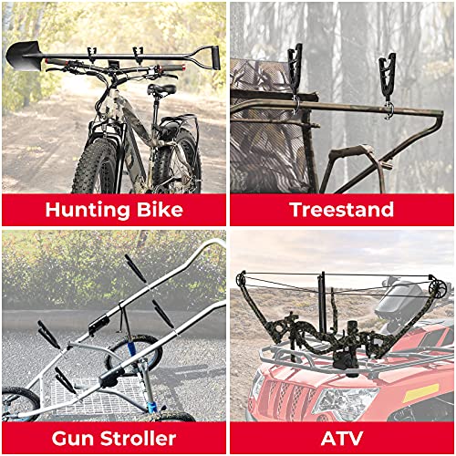 kemimoto ATV Gun Mount, Gun Holder for ATV, Bow & Tools Rack with ...