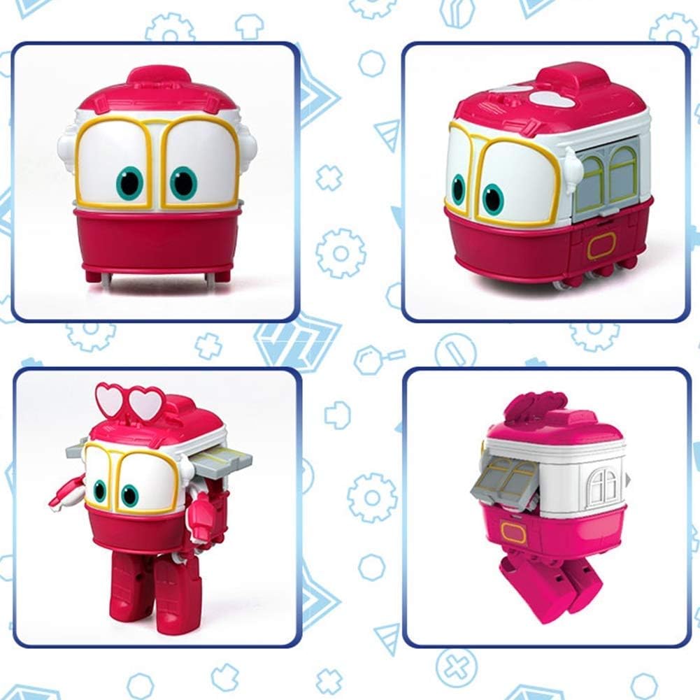 Robot Train Season 2 Korean Animation Transforming Robot 4″ Selly ...