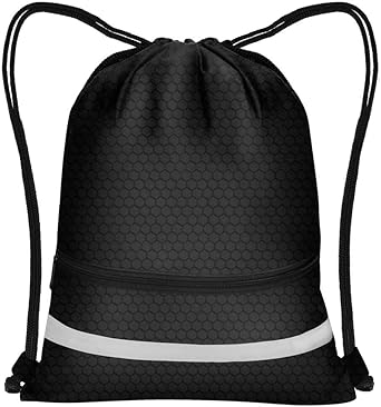 PAXCOO Waterproof Cinch Sack Drawstring Backpack Pocket String Sinch ...