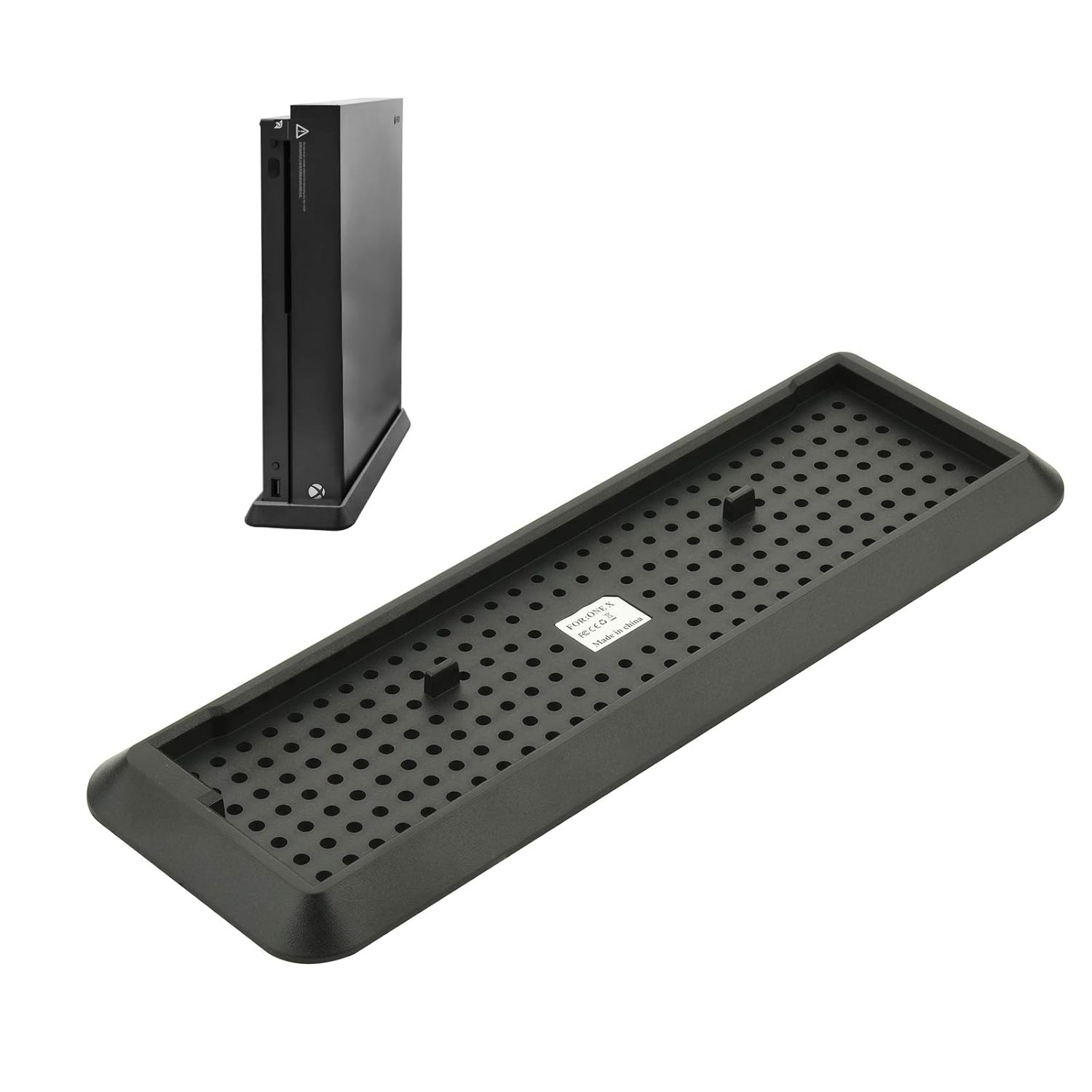 Amazon.com: CM Vertical Console Stand Plastic Console Holder Stand with ...