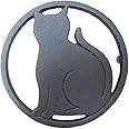 Amazon.com: Black Cat Metal Trivet with Feet for Kitchen or Dining ...