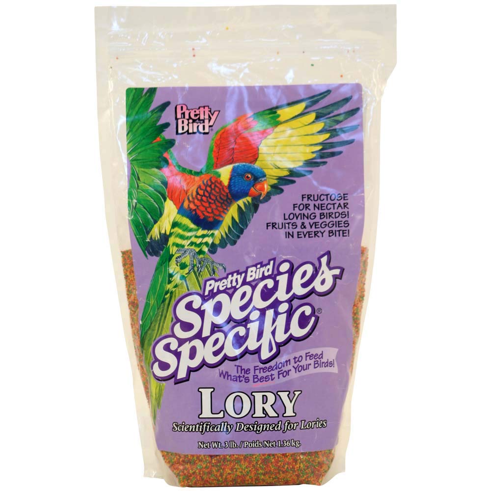 Pretty Bird Species Specific Lory Bird Food (3 Lbs.): Amazon.co.uk ...