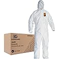 Amazon.com: Kleenguard A40 Liquid & Particle Protection Coveralls with ...