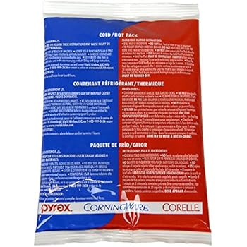 Amazon.com: Pyrex Portable Hot & Cold Pack Combo - Small: Pyrex Heating ...