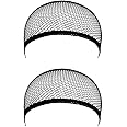Amazon.com : Black Hair Wig Weaving Stretchable Net Mesh Fishnet ...