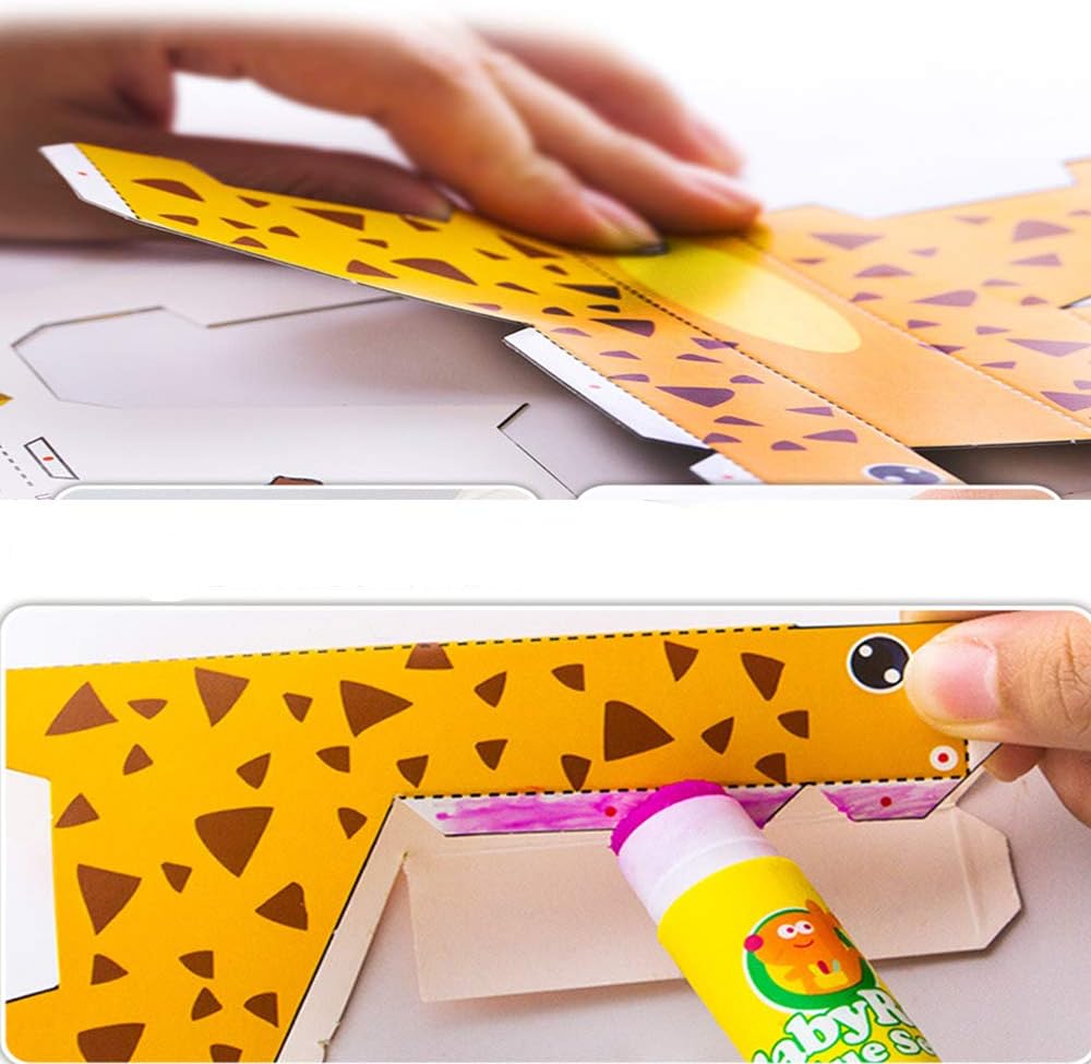 Origami Paper Set, 10 Sheets Origami Paper Double Sided, 3D Origami ...