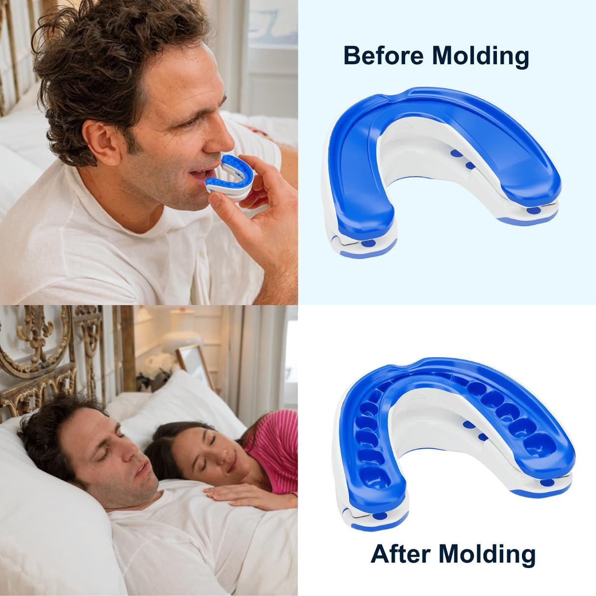 Mua VitalSleep Anti Snoring Device + Cleaner, Men's Size Snoring ...