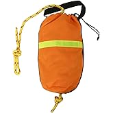 Amazon.com: NovelBee Rescue Throw Rope Bag with Braided Floating ...