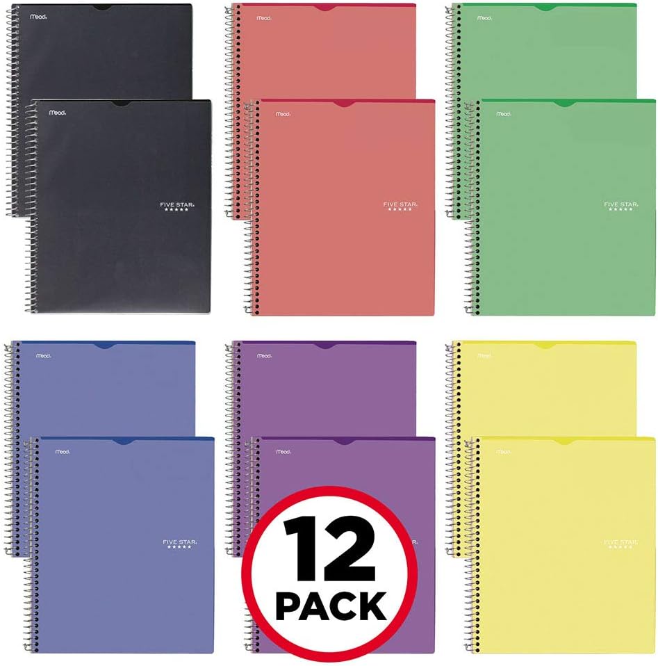 Amazon.com : Five Star Interactive Notetaking, 1 Subject, College Ruled ...