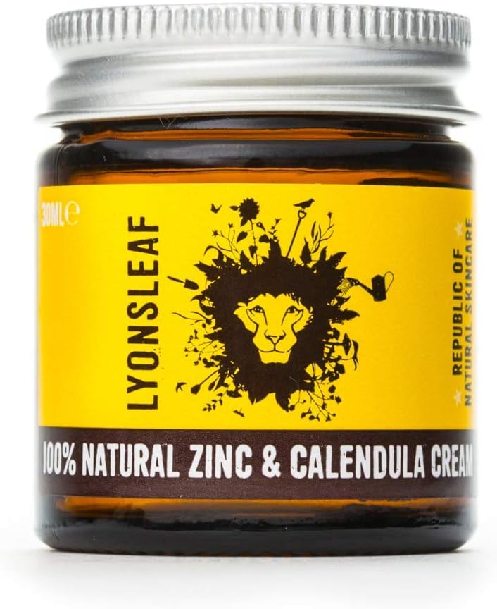 Zinc and Calendula Cream 100% Natural – for Spots, Blemishes, breakouts ...