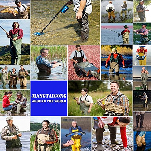 Hippodoctor Men's Fishing Chest Waders with Boots Waterproof Breathable ...