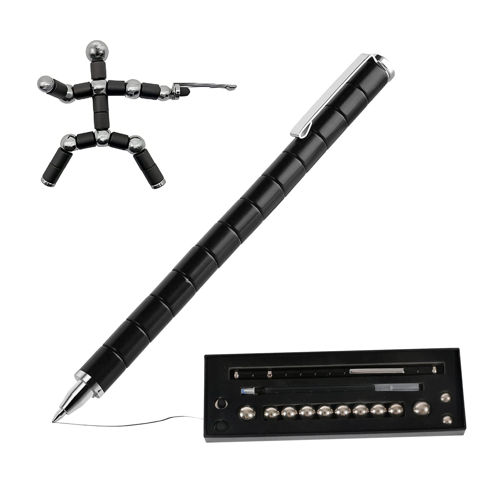 Mua Decompression Magnetic Metal Toy Pen,Fidget Pen, Multifunctional ...