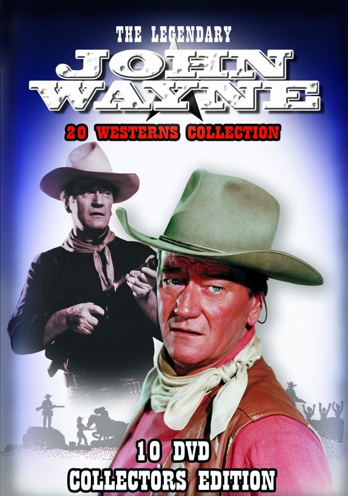 The Legendary John Wayne - 20 Westerns Collection 10 DVD Box Set DVD ...