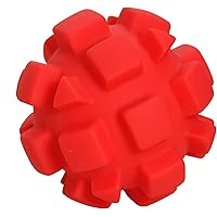 Pet Supplies : Pet Toy Balls : Soft-Flex Bumpy Ball Dog Toy, 4-inch ...