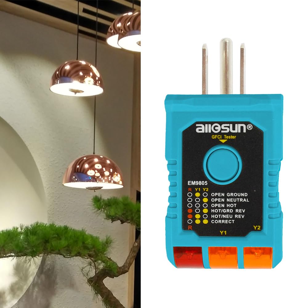 Mua allsun GFCI Electrical Outlet Receptacle Tester,Circuit Tester,GFCI ...