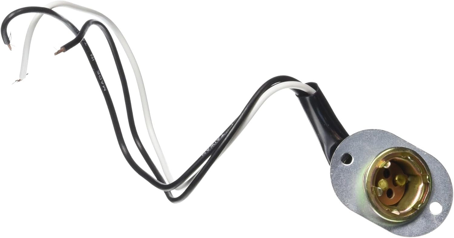 Dorman 84725 3-Wire Light Socket with Adapter Plate, Pigtails & Sockets ...