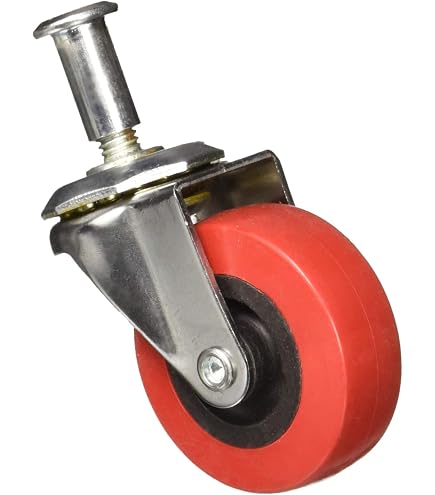 Oil Resistant Plastic Wheels Replacement Creeper Wheels - 2 Inch Bolt ...